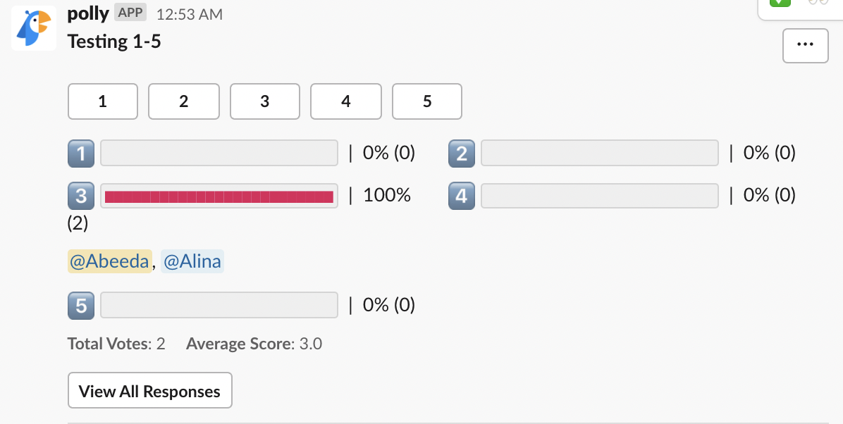 Response Anonymity Settings